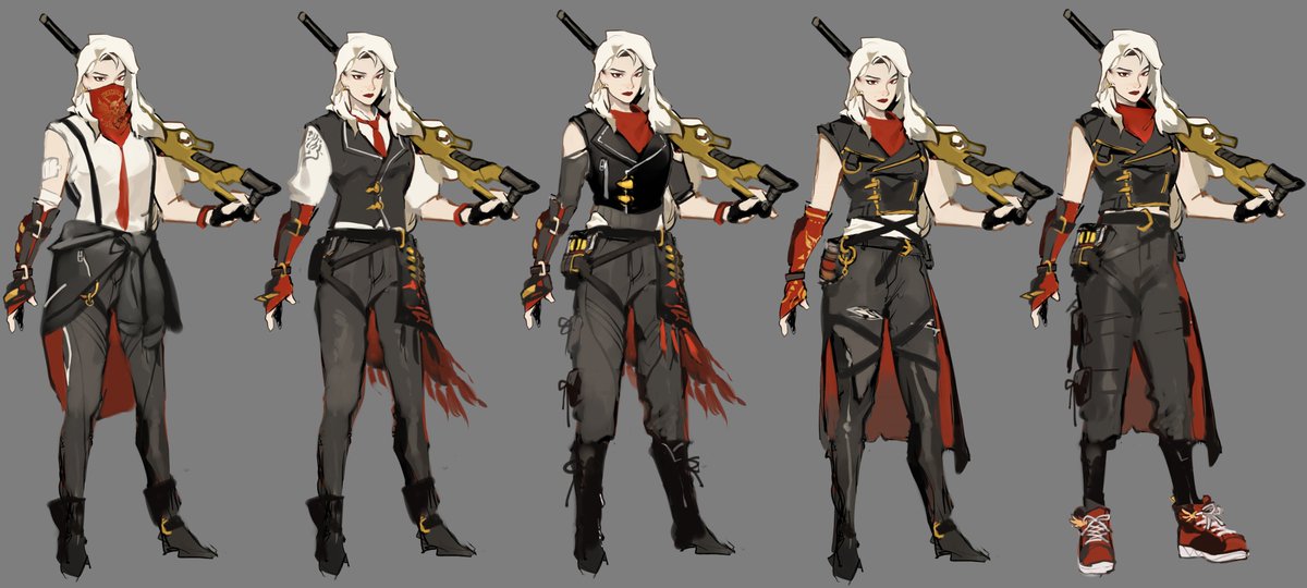 The artist of the new Deadlock novel confirming the ages of Ashe (and ...