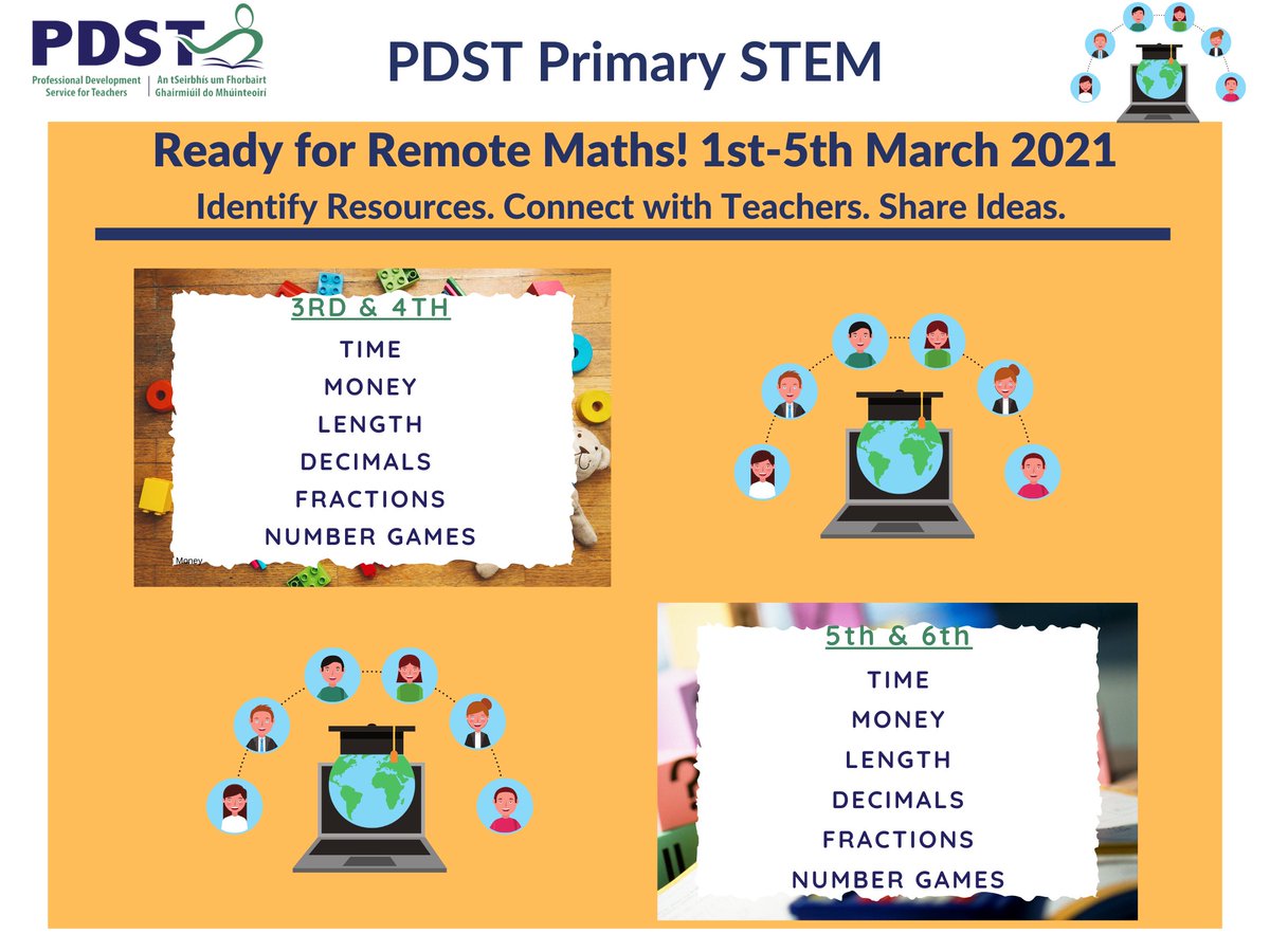 PDST Primary STEM on Twitter: "Registration for “Ready for Remote Maths” is now open for next ...
