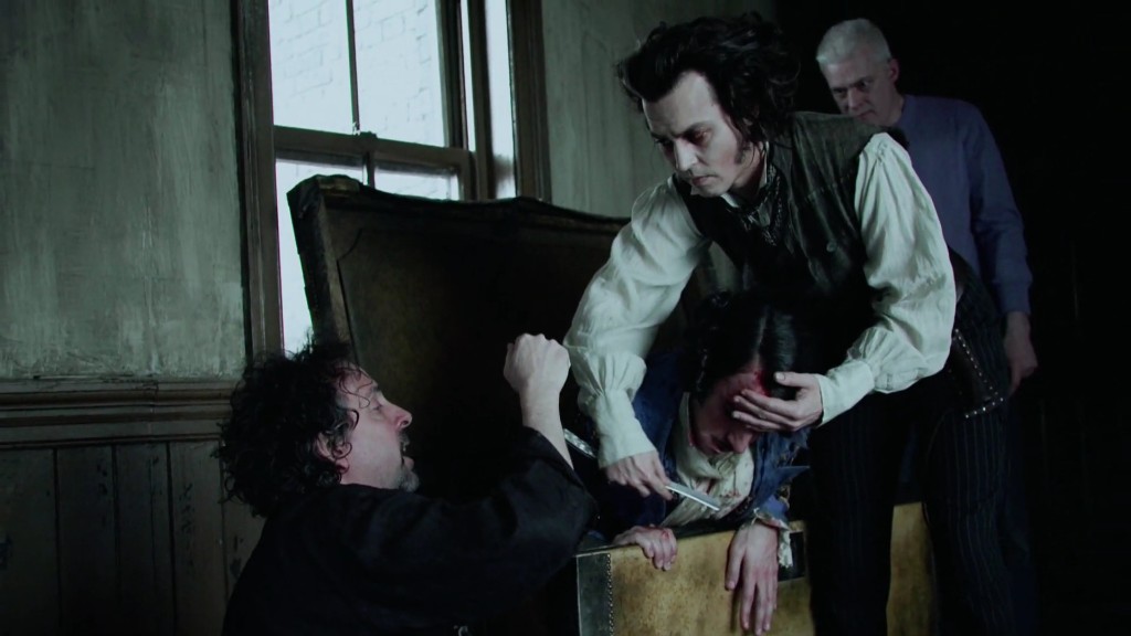 Sweeney Todd Johnny Depp Behind The Scenes