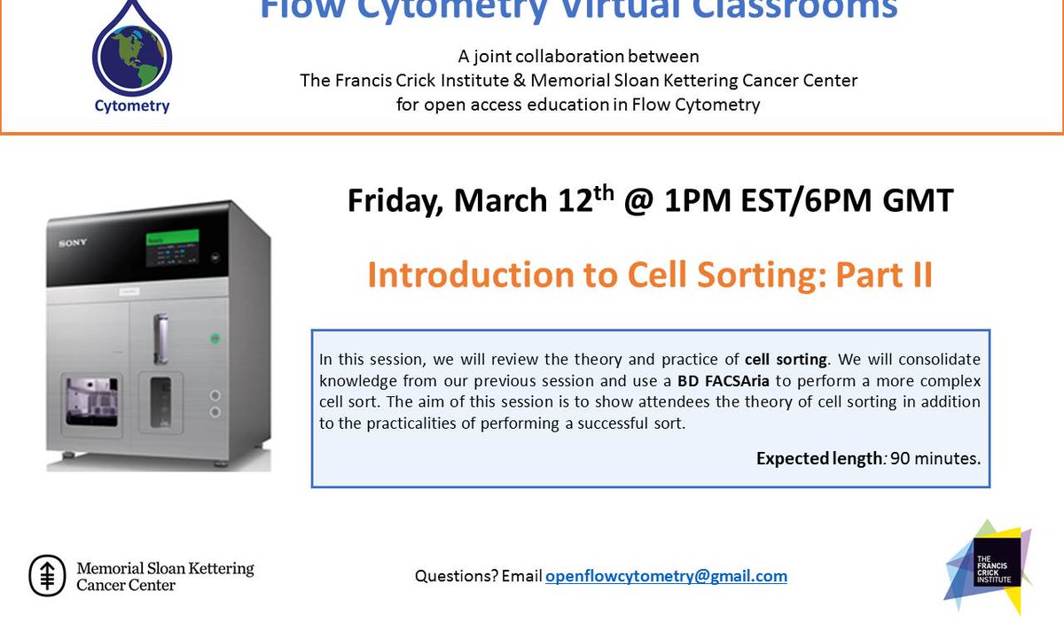 Cytometry Core Facility – Wellcome Sanger Institute