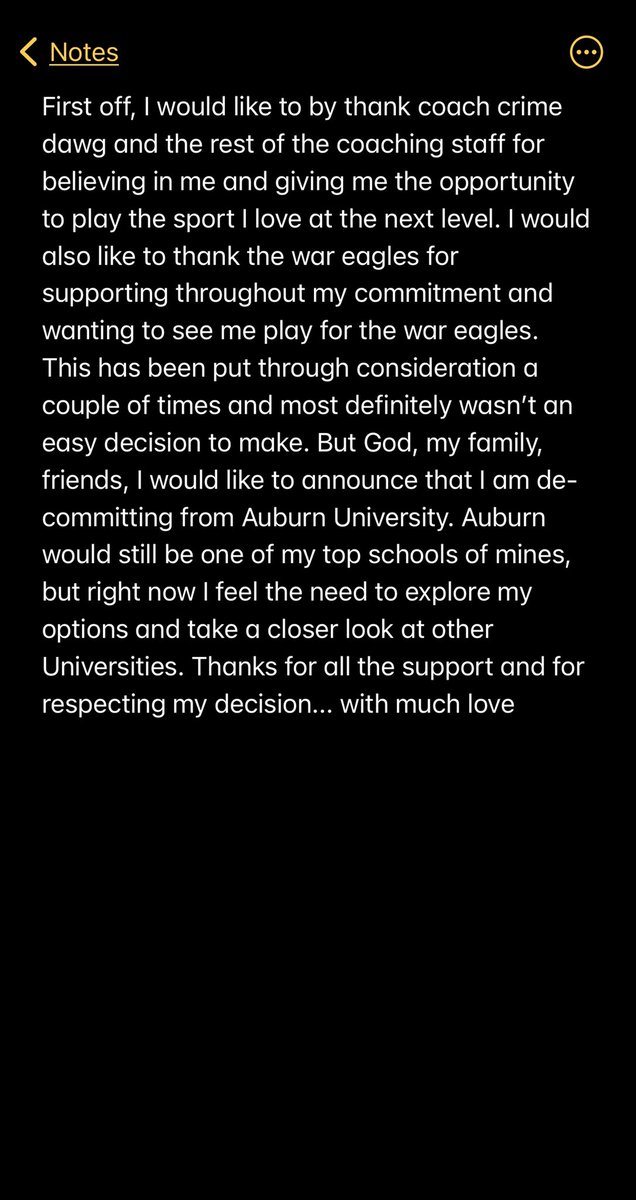 2022 3* CB Brian Dilworth decommits from Auburn : r/CFB