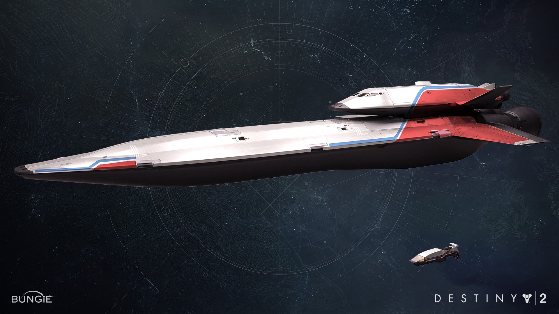 Bungie Destiny Spaceship