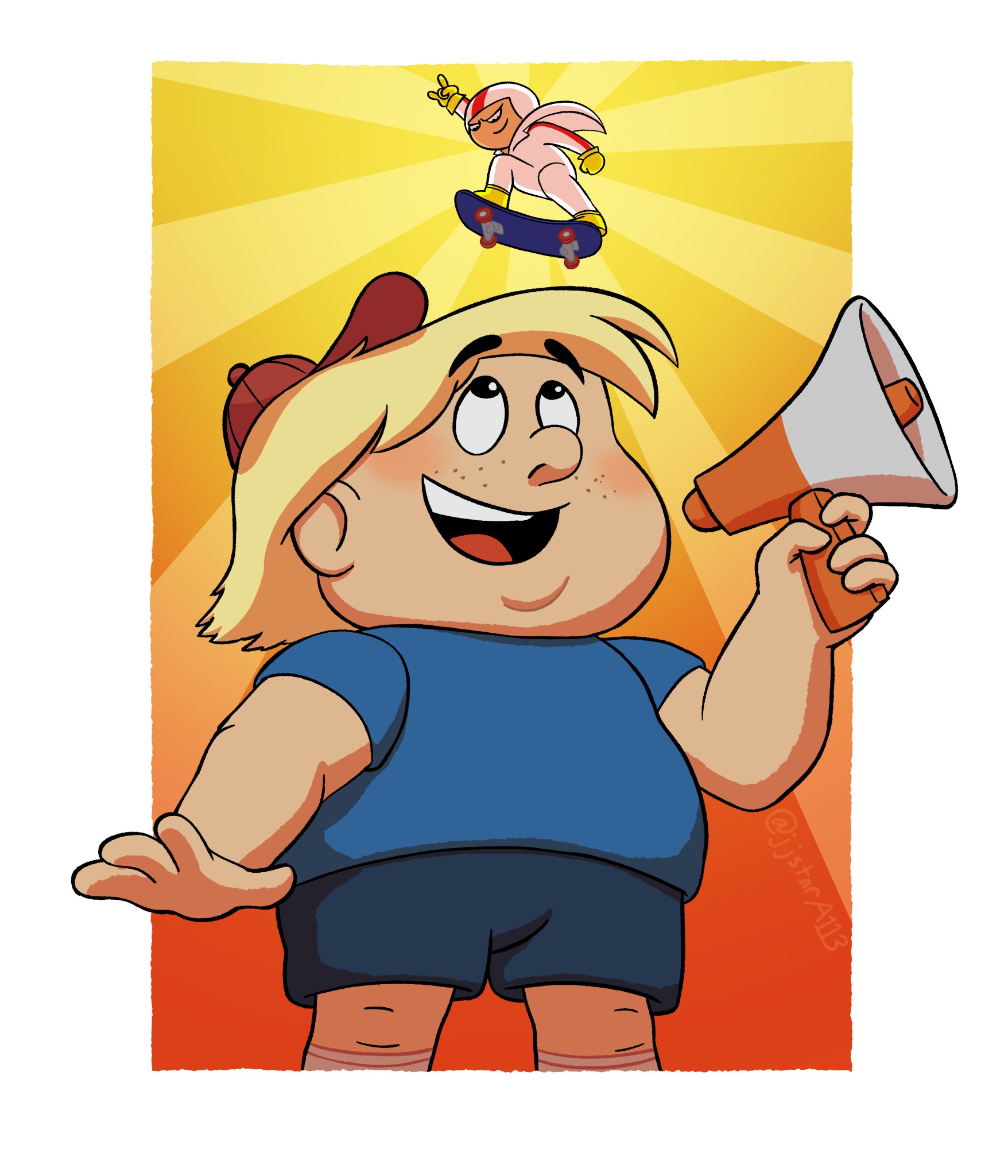 Kick Buttowski Gunther How To Draw Gunther Magnuson From Kick