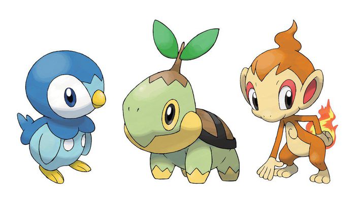 piplup pokemon (creature) no humans starter pokemon trio fire closed ...
