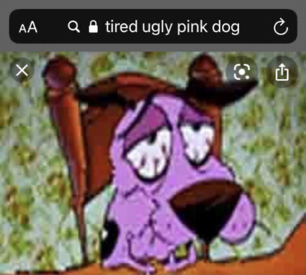 Courage The Cowardly Dog Sad