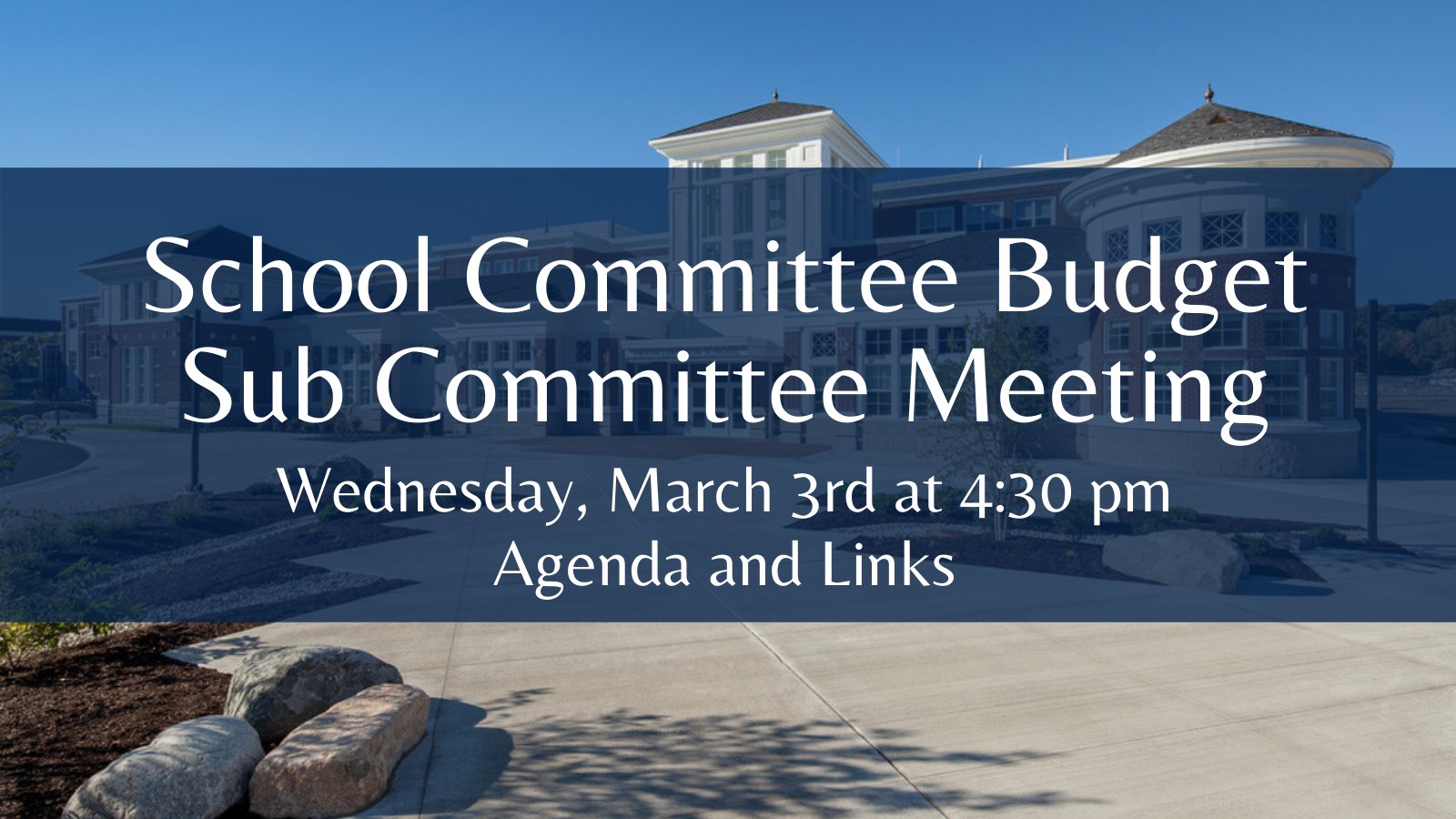 Franklin Matters: Franklin Public Schools, MA: Budget Sub Committee - Mar 3 Franklin Matters: Franklin Public Schools, MA: Budget Sub Committee - Mar 3