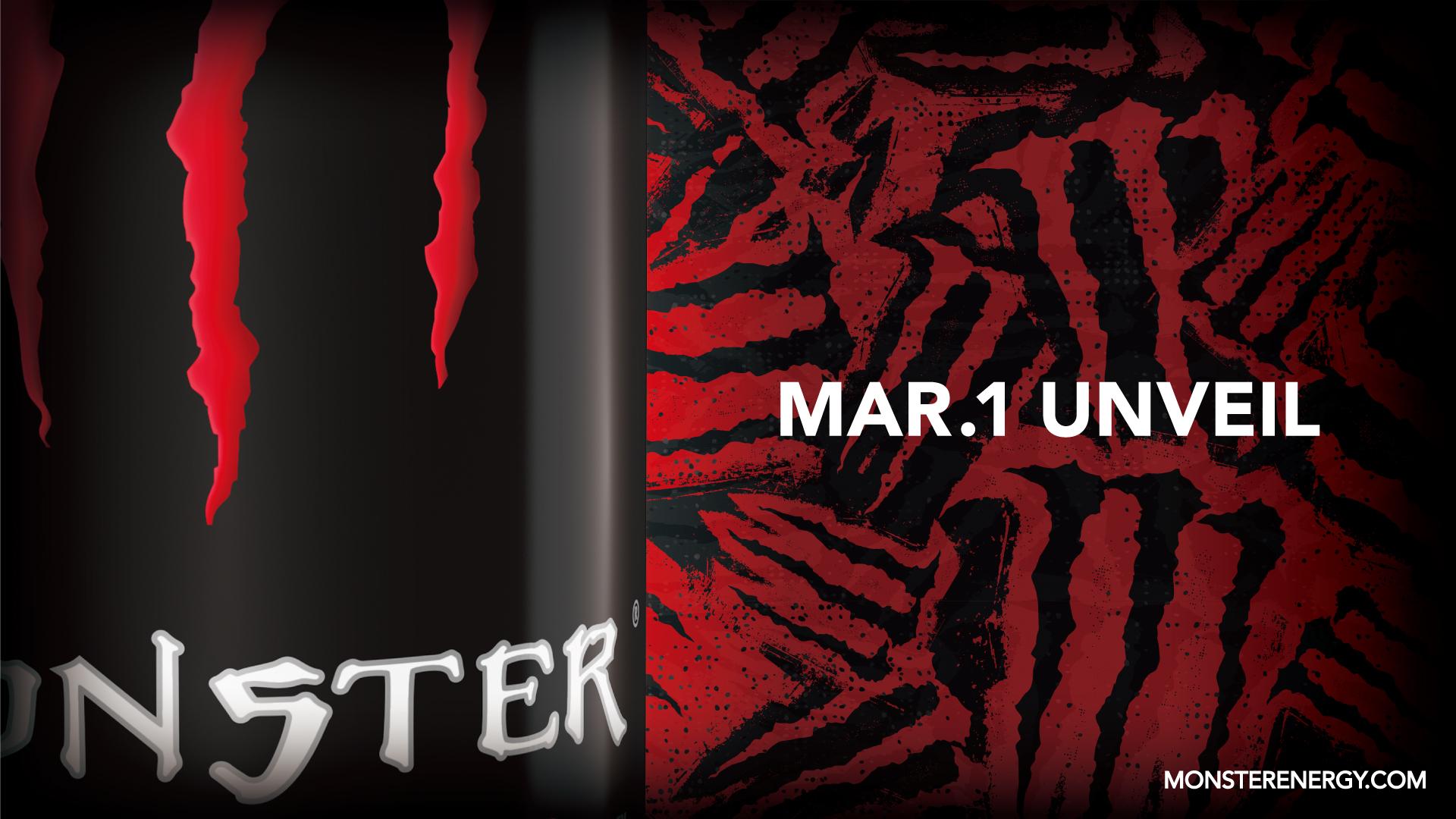 Red Monster Energy Wallpaper