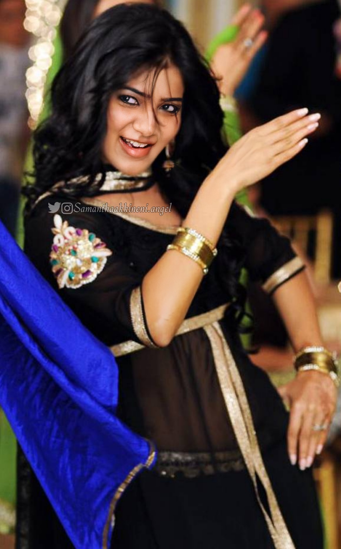 Samantha Half Saree Jabardasth
