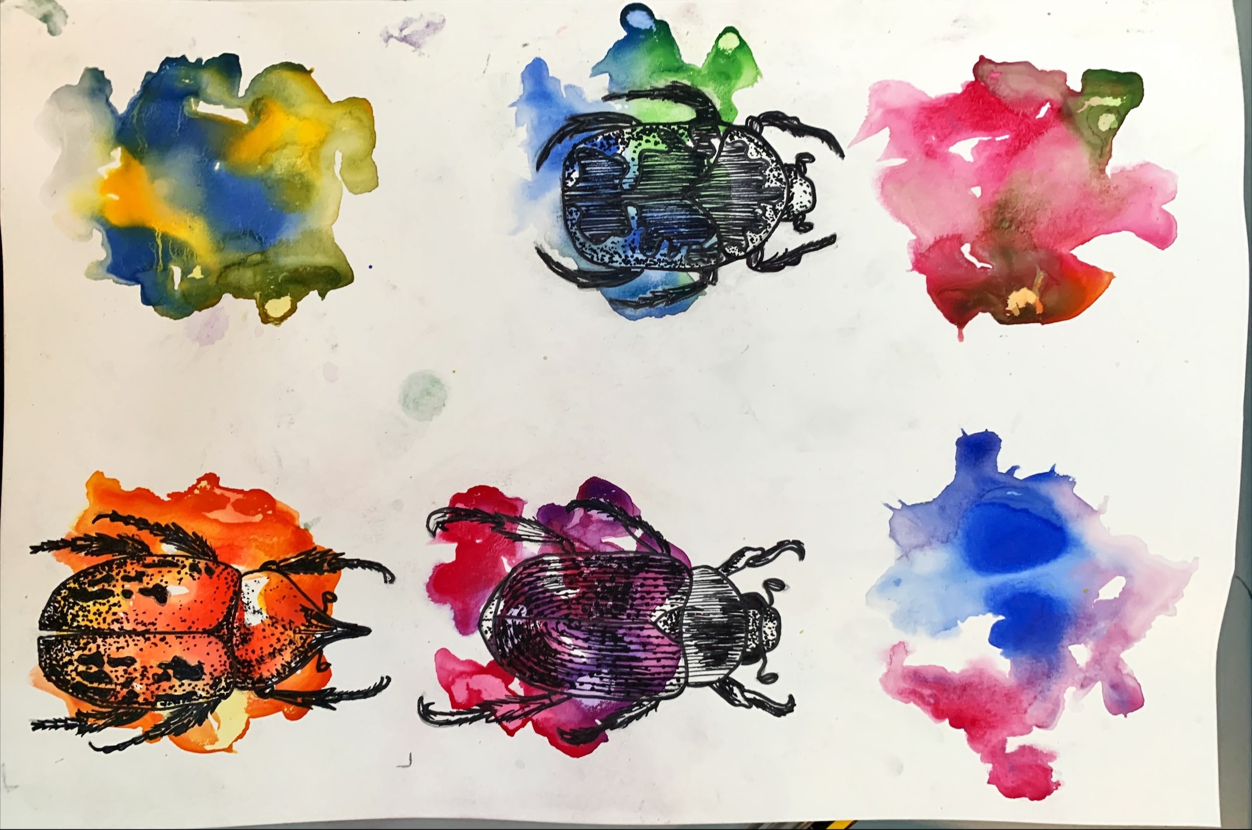 Stockport Grammar on Twitter: "Third Year artists have created some ...