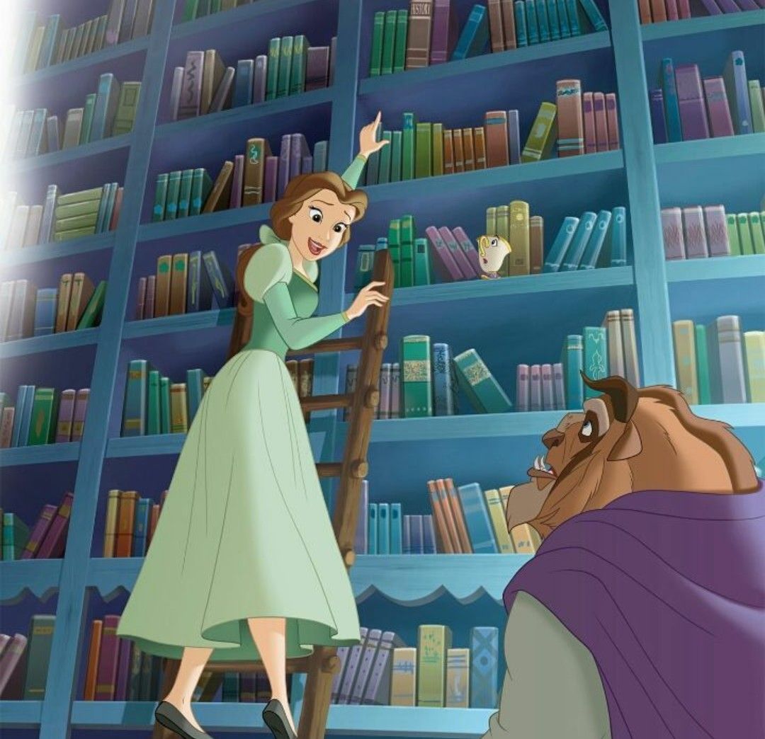 Disney Beauty And The Beast Library