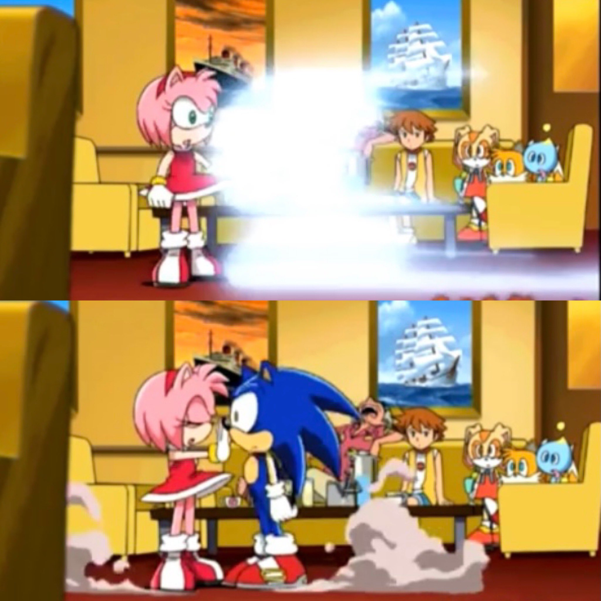 Sonic X Sonic And Amy