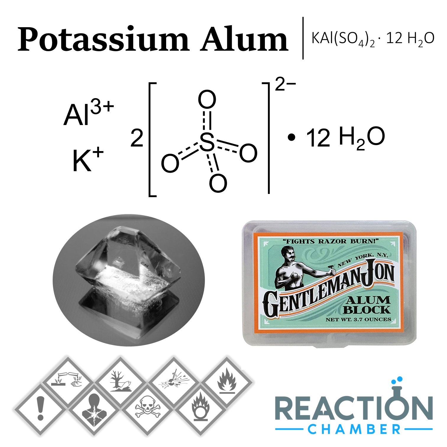 Alum Crystals Structure