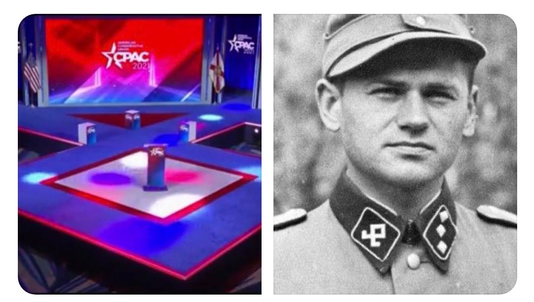 CPAC using nazi symbolism : conspiracy