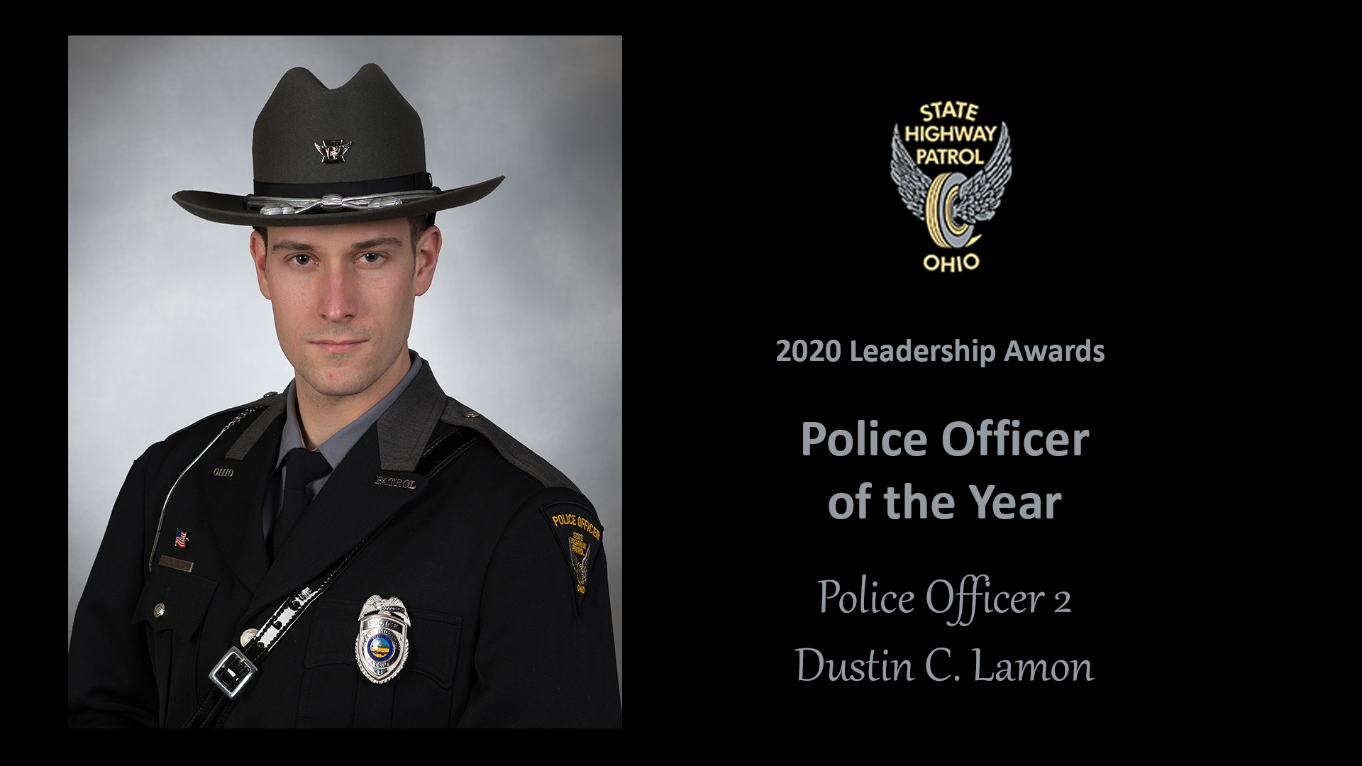 Ohio State Highway Patrol Police Officer First African American