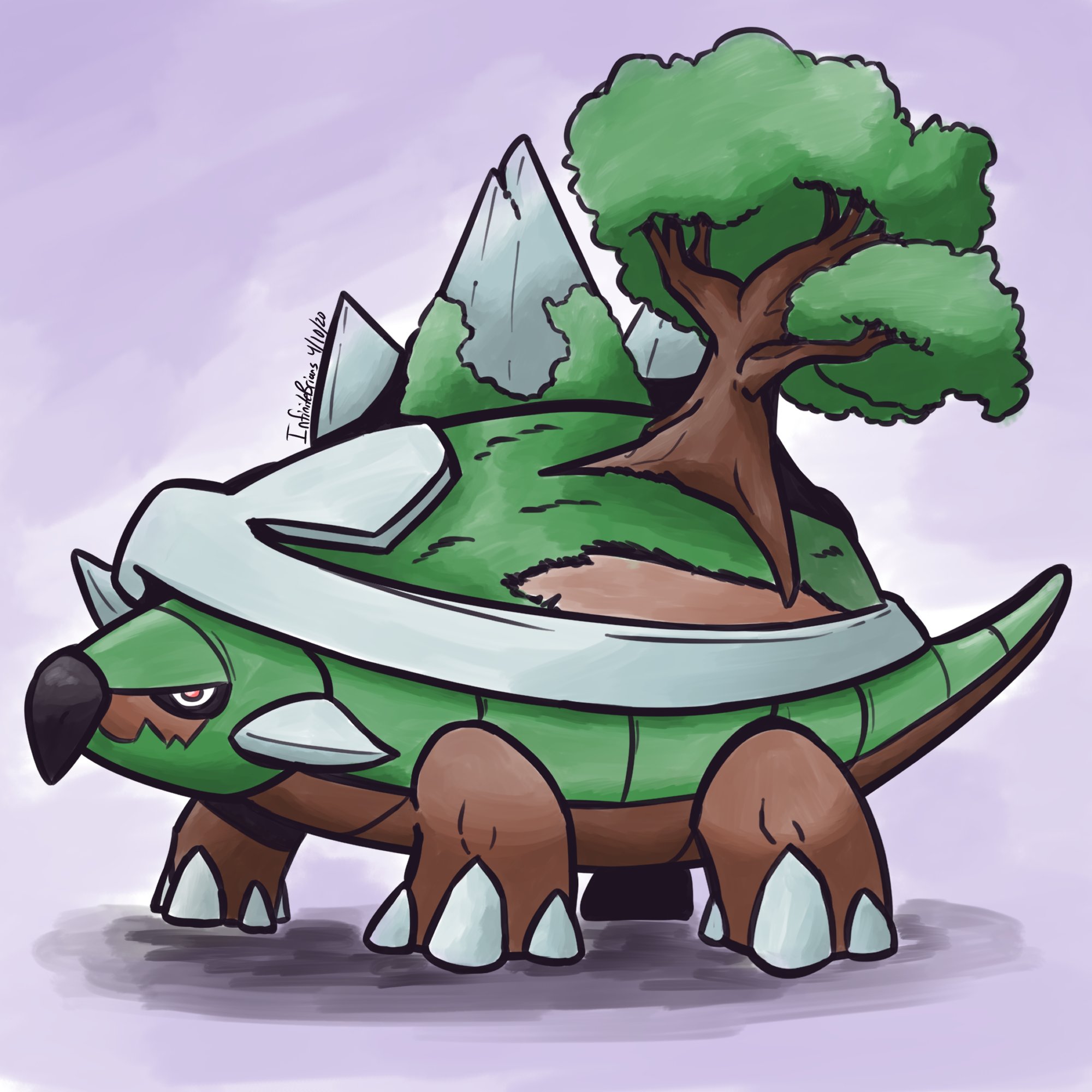 Pokemon Tree Turtle
