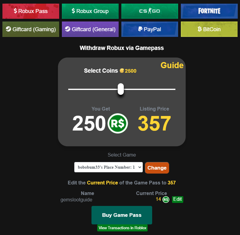 Gemsloot Roblox YouTube