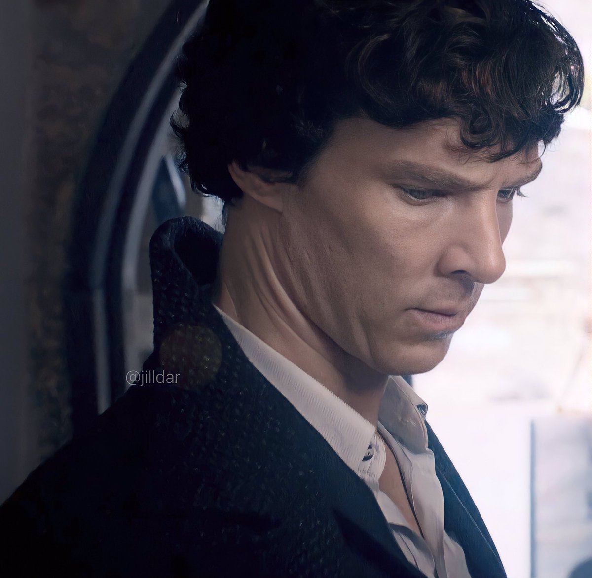 Benedict Cumberbatch Eyes Sherlock