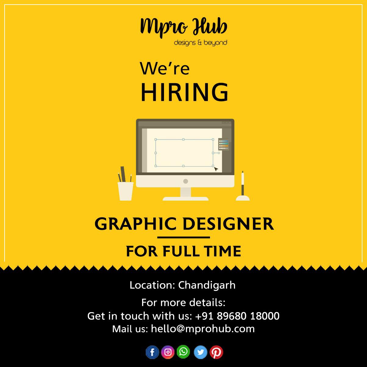 MproHub On Twitter We Are Hiring A Full time Graphic Designer mprohub-on-twitter-we-are-hiring-a-full-time-graphic-designer
