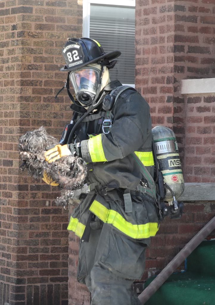 Chicago Fireman Rescues