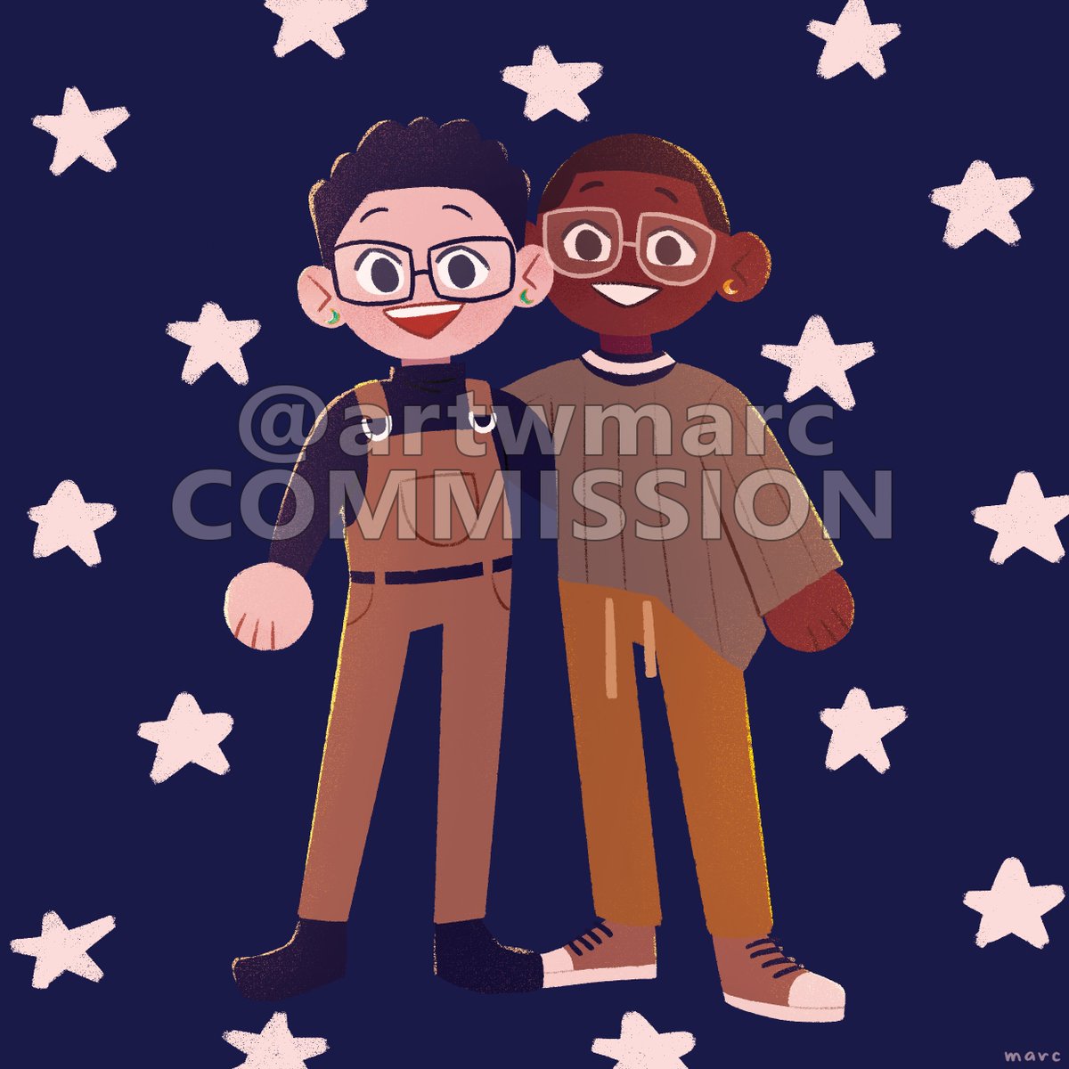 「hello! if you're looking for an artist t」|⭐ marc m. (she/her)のイラスト