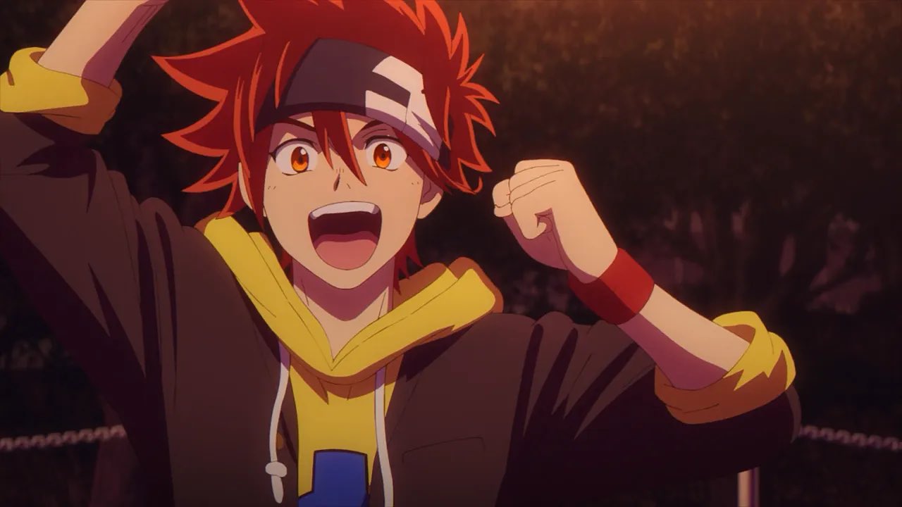 Anime Happy Yelling
