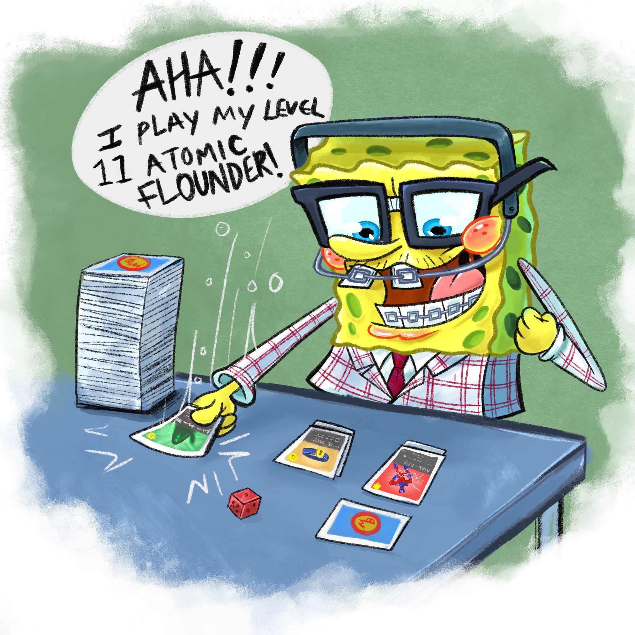 Spongebob Nerd Swag