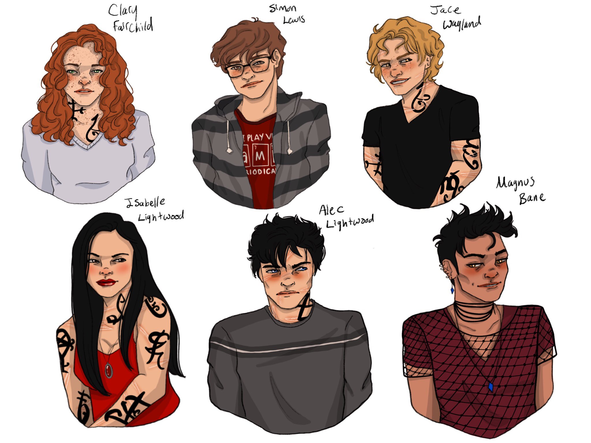 Mortal Instruments Fan Art Simon