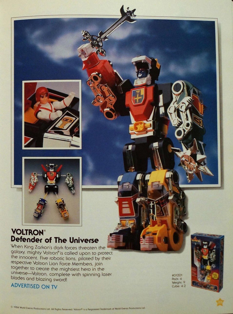 Voltron Lion Force Poster