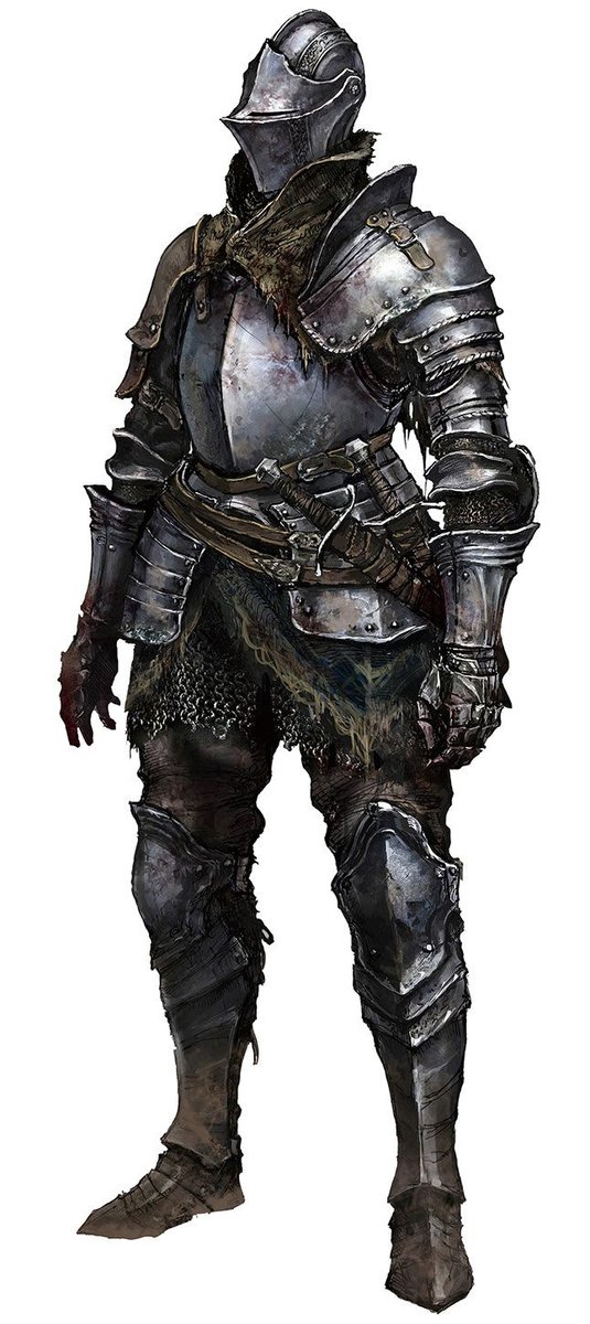 「Dark Souls 3 Knight set concept art 」|FromSoftware Aestheticsのイラスト