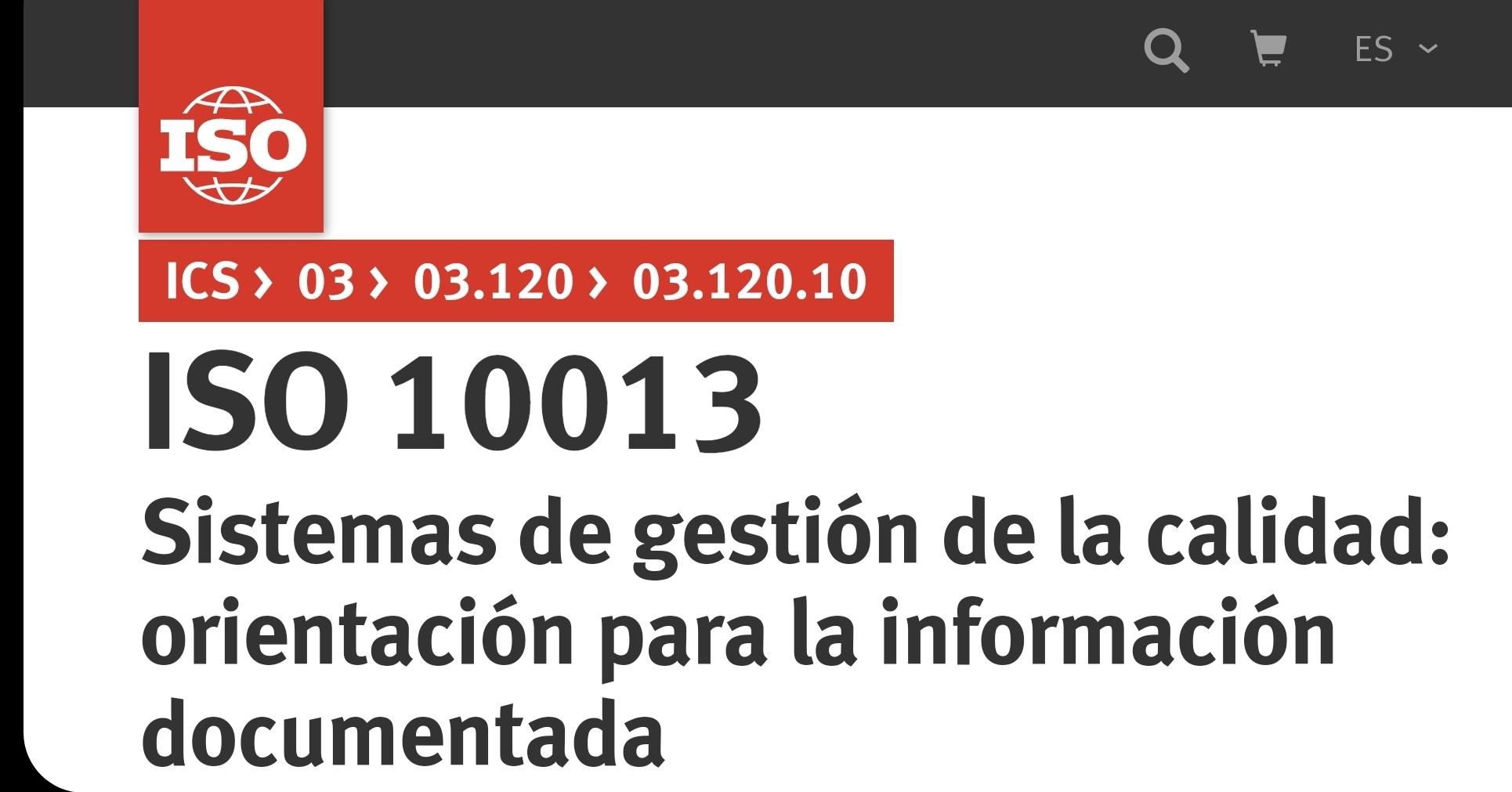 Instituto para la Calidad on Twitter: "Se ha actualizado la norma ISO 10013 ahora versión 2021 ...