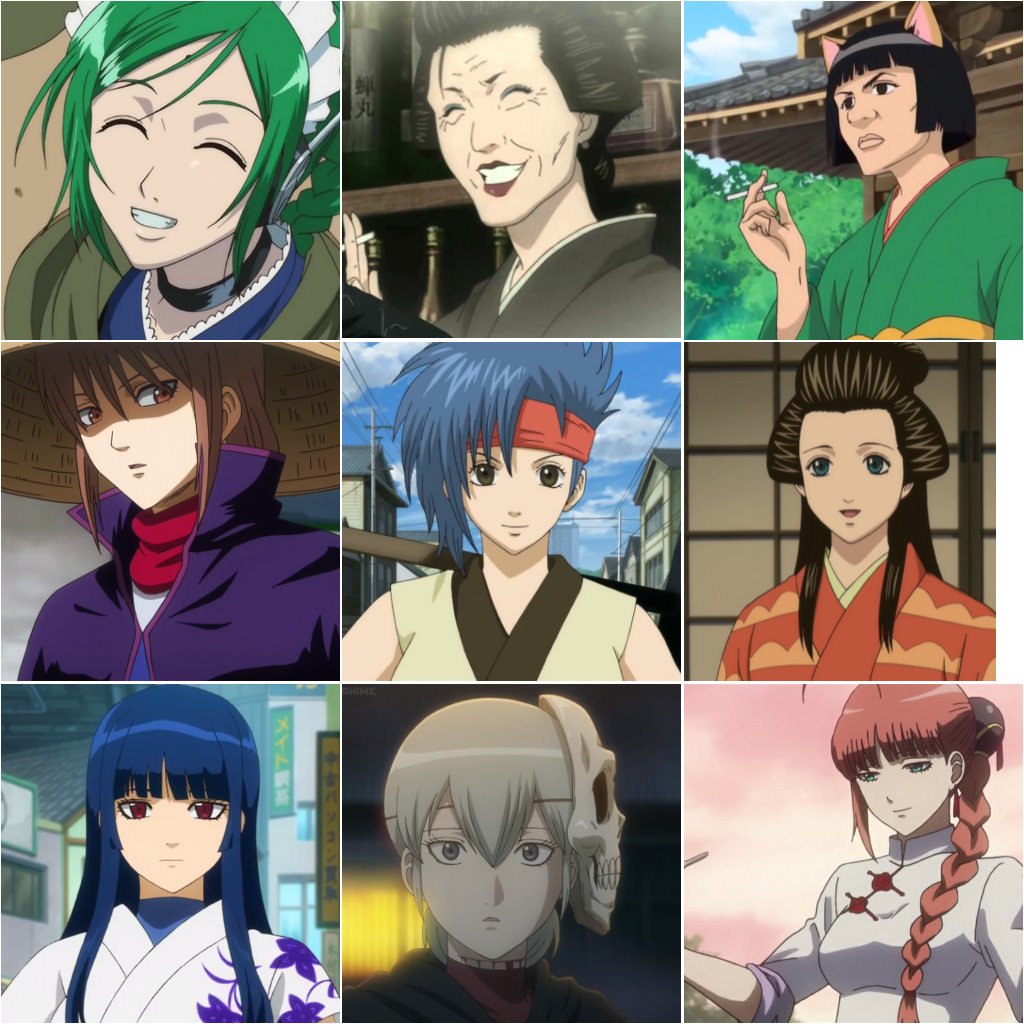 Gintama Female Characters