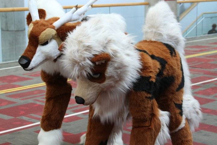 Arcanine Quadsuit