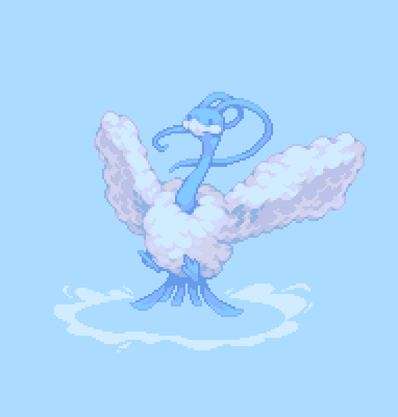 「altaria #pixelart 」|gatoのイラスト
