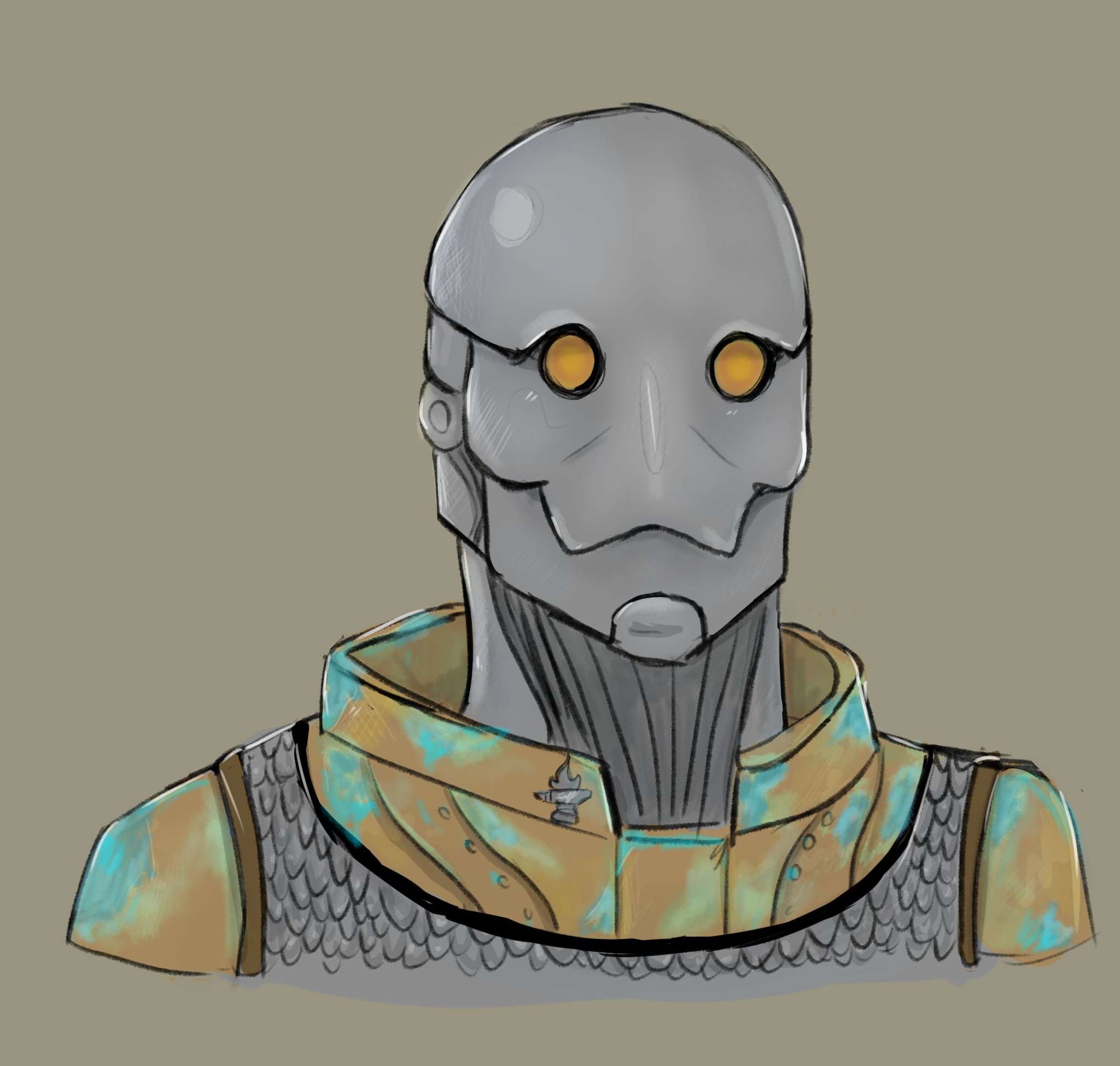Warforged Face