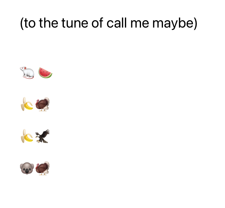 Call Me Maybe Emoji