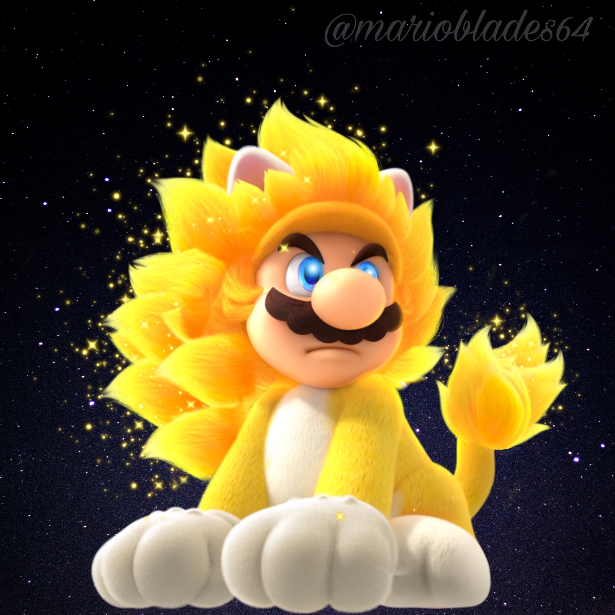 Super Saiyan God Mario
