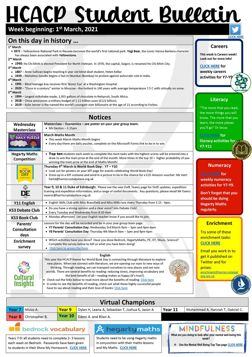 Key Information - Harris City Academy Crystal Palace