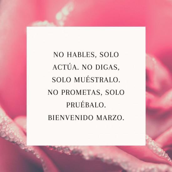Frases Del Mes De Marzo