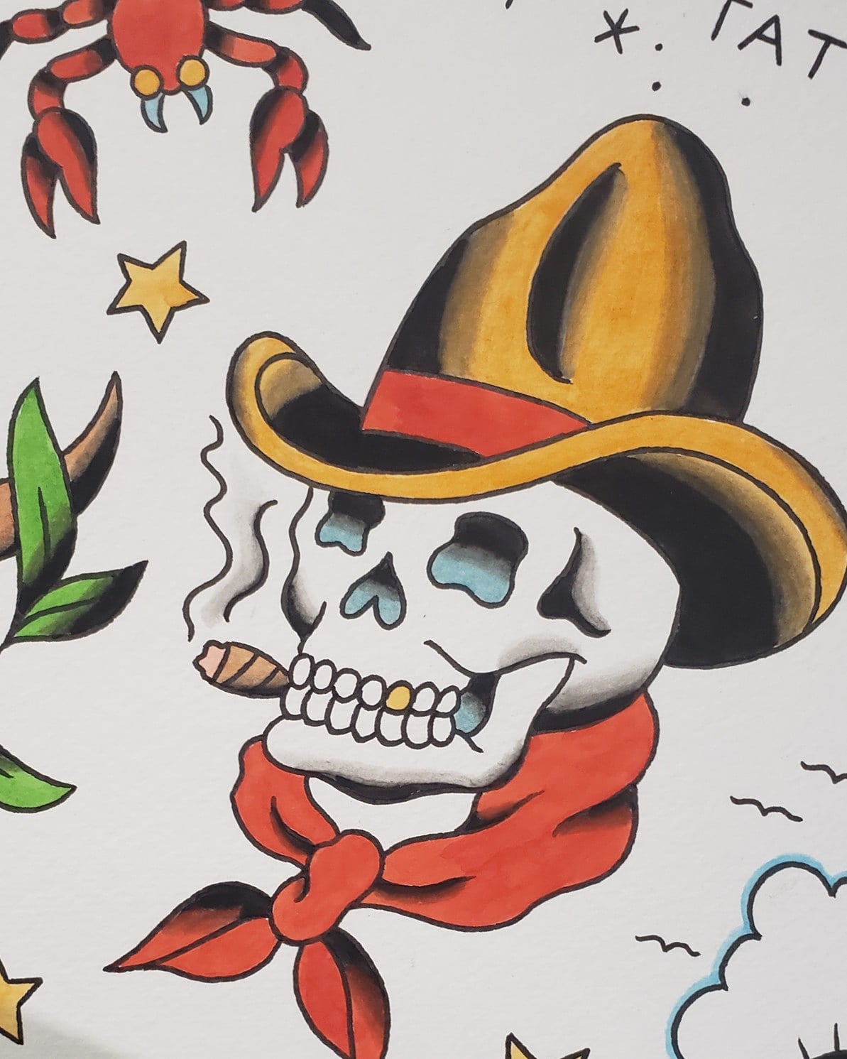 Sailor Jerry Skull Flash