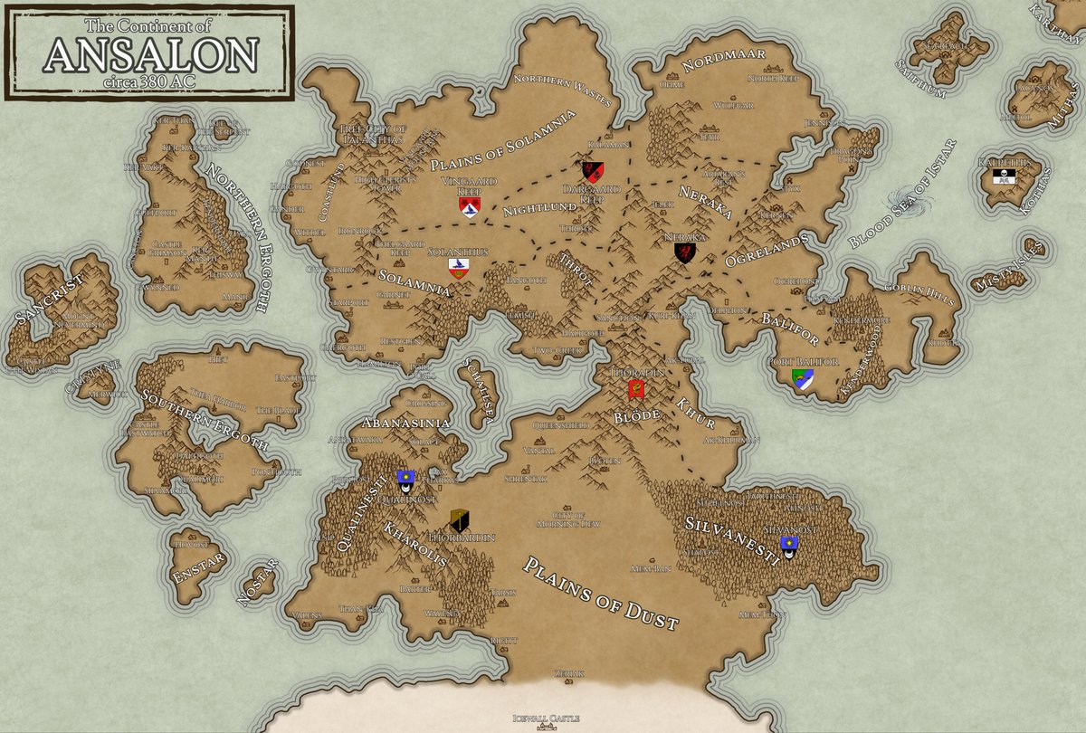 Dragonlance Maps Abanasinia