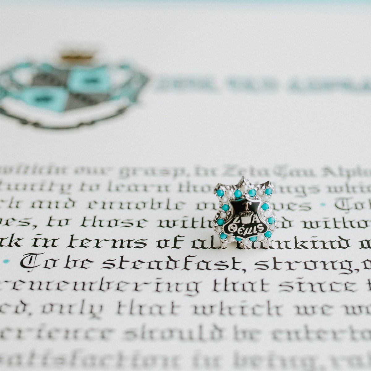 Zeta Tau Alpha Badge