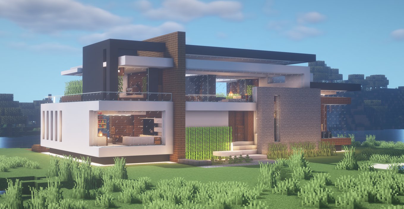 Minecraft Modern House Design