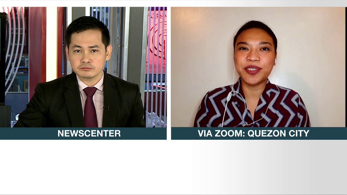 Atty. Kristina Conti, who is part of the fact-finding team that is ...