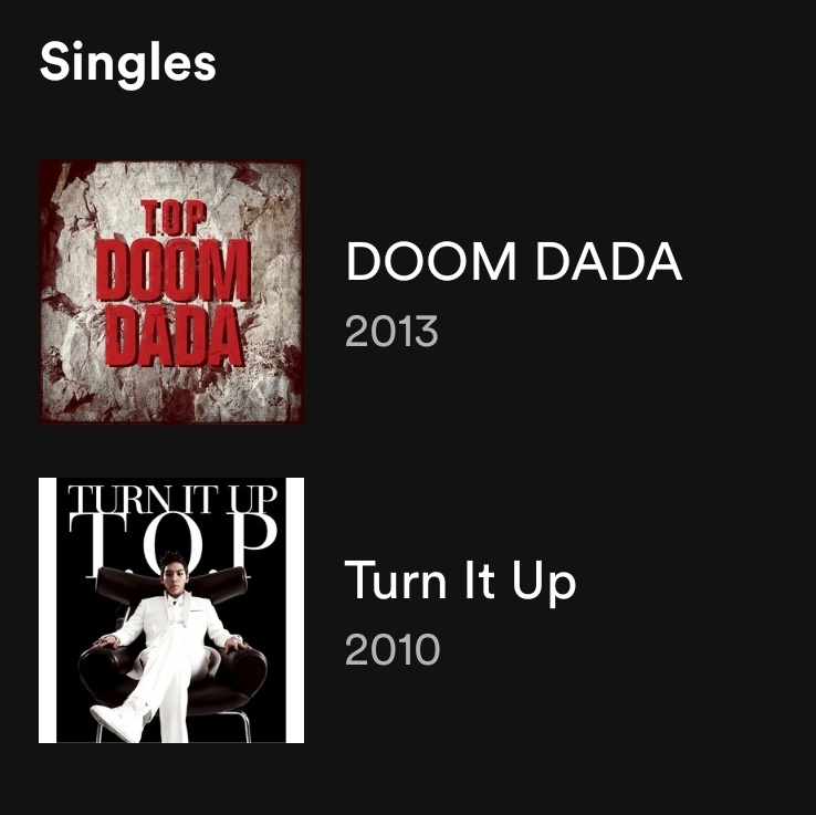 Top Doom Dada Album Cover