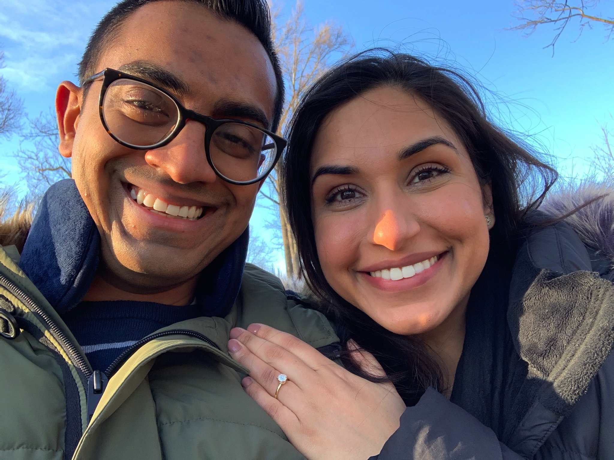 Ashesh Rambachan on Twitter: "In some personal news, @JessicaKaushal said yes over the weekend ...