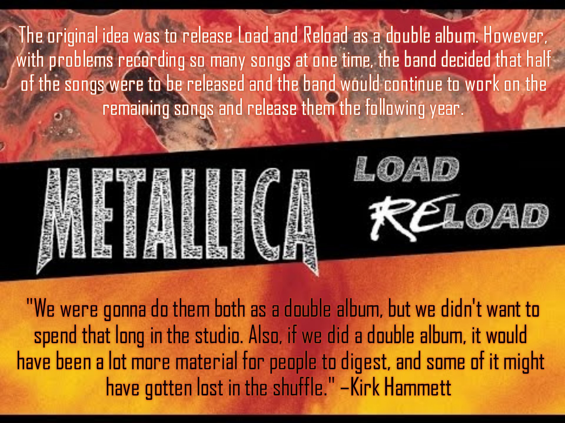 Metallica Reload Wallpaper