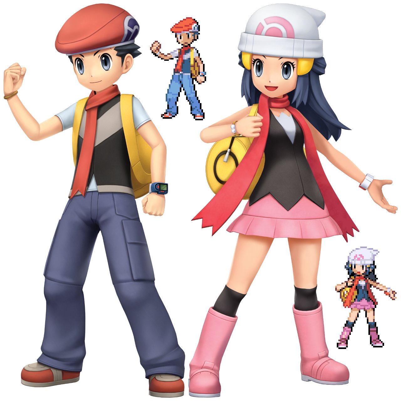 Pokemon Diamond And Pearl Characters