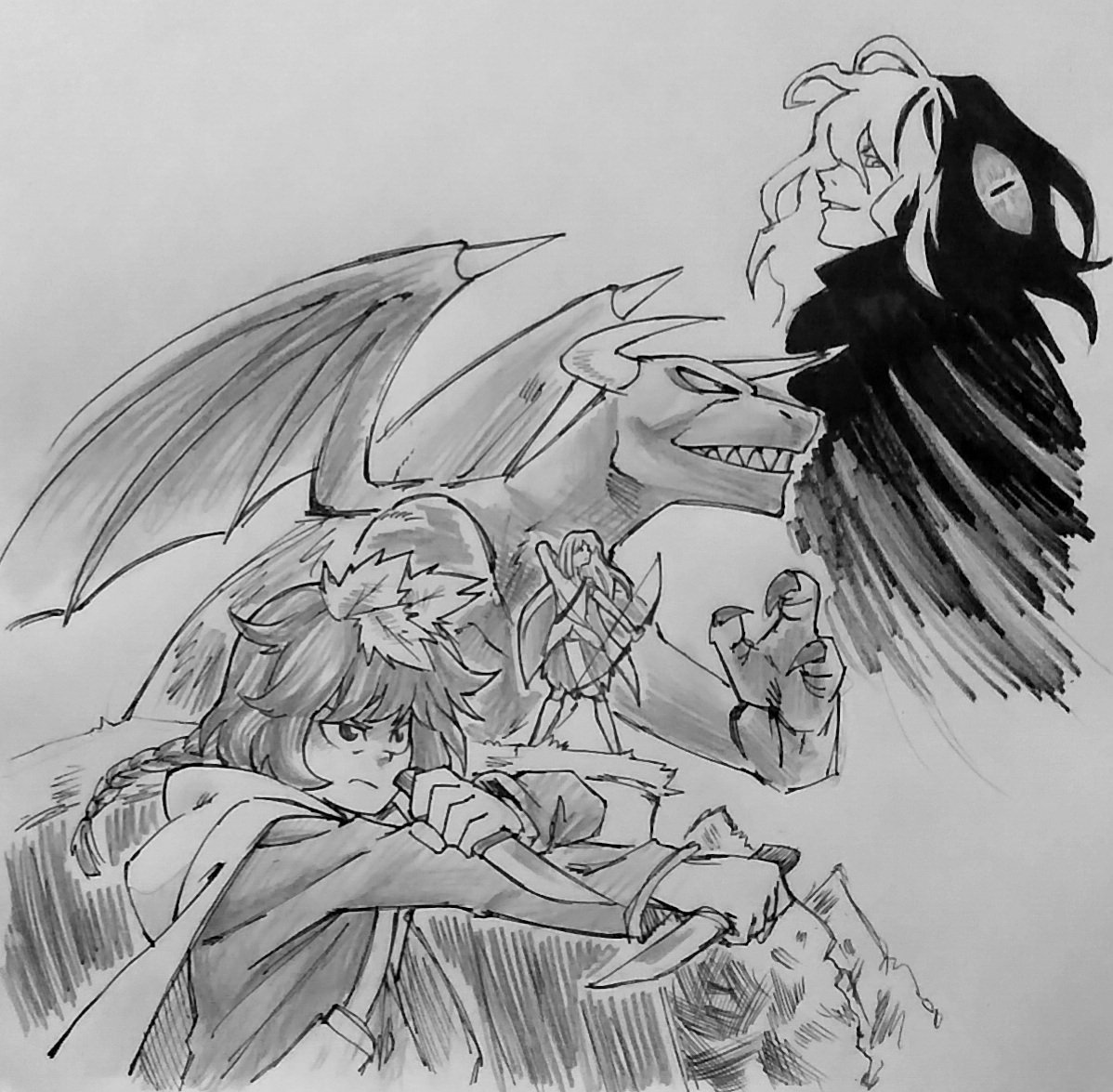 「Debí tomar referencias antes de hacer al dragón xdd Debo apr」Andony ...