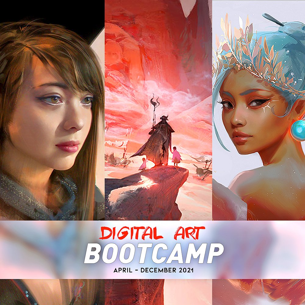 RossDraws on Twitter: "Hey guys, I'm running a DIGITAL ART BOOTCAMP! I'll be taking my Art ...
