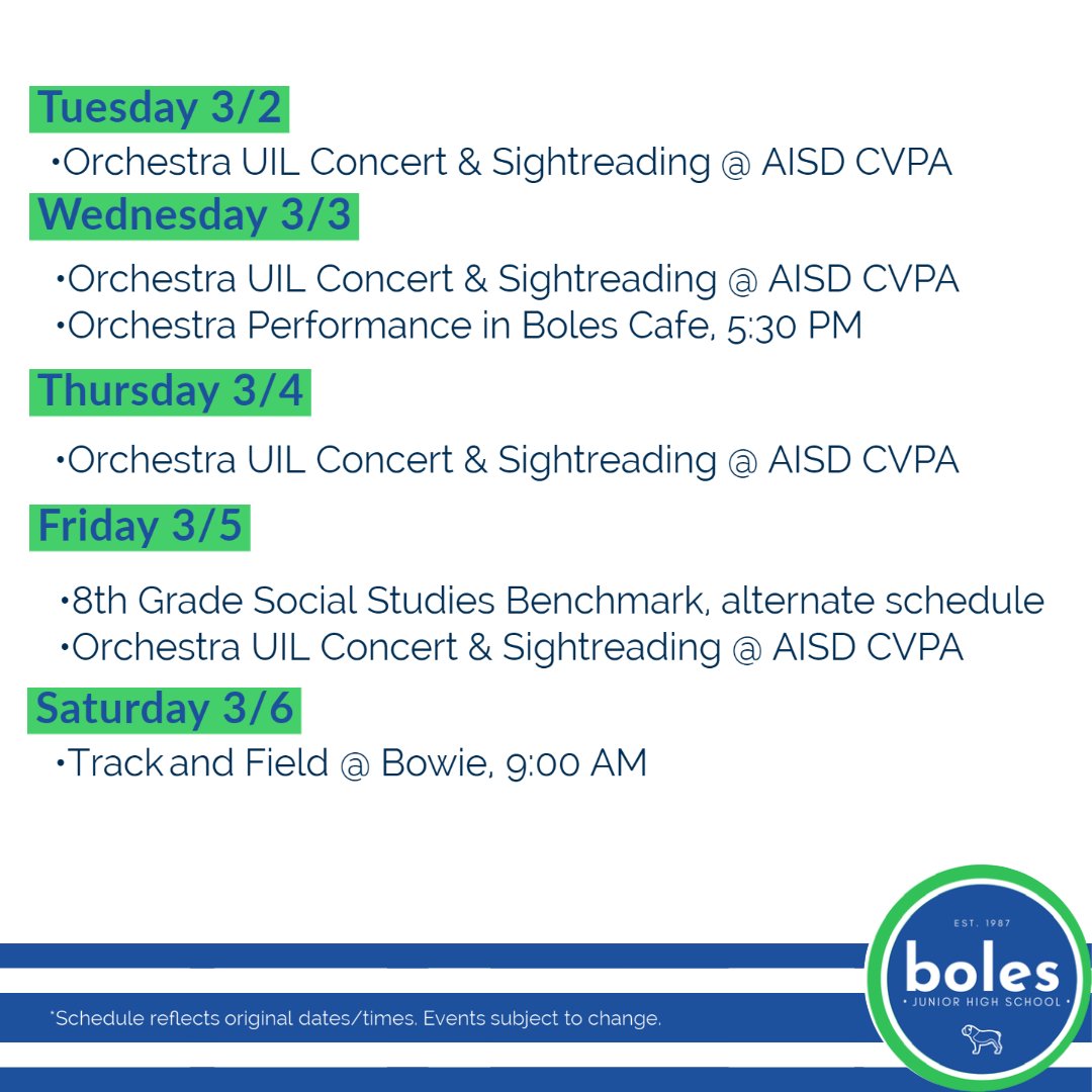 Home - Boles Junior High